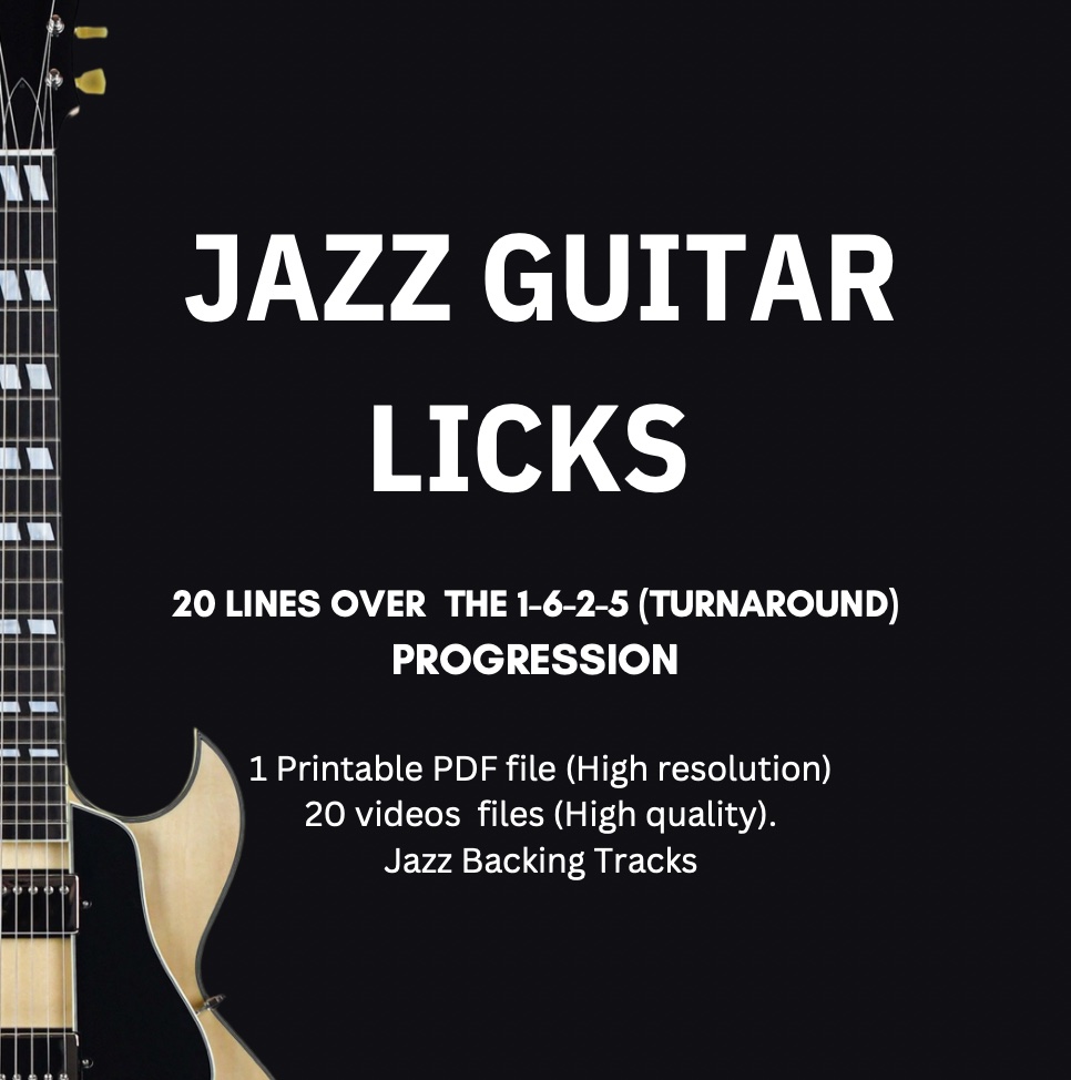 Jazz Guitar Licks (English Version) - Ismael Nascimento | Hotmart