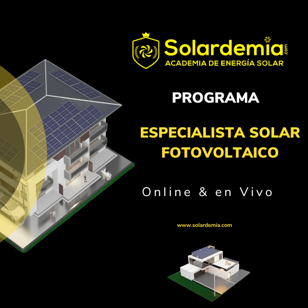 PROGRAMA ESPECIALISTA SOLAR FOTOVOLTAICO - Solardemia - Academia d...