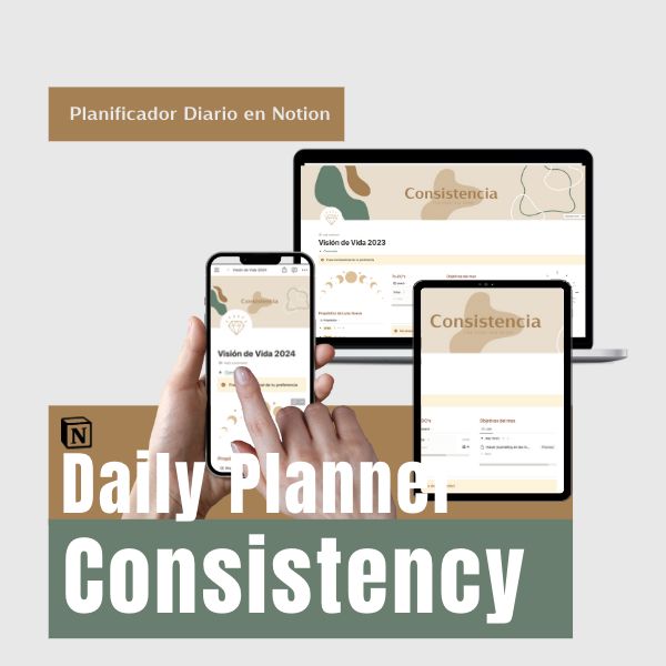 Daily Planner Consistency - Ana Rafaela Güere Coach | Hotmart