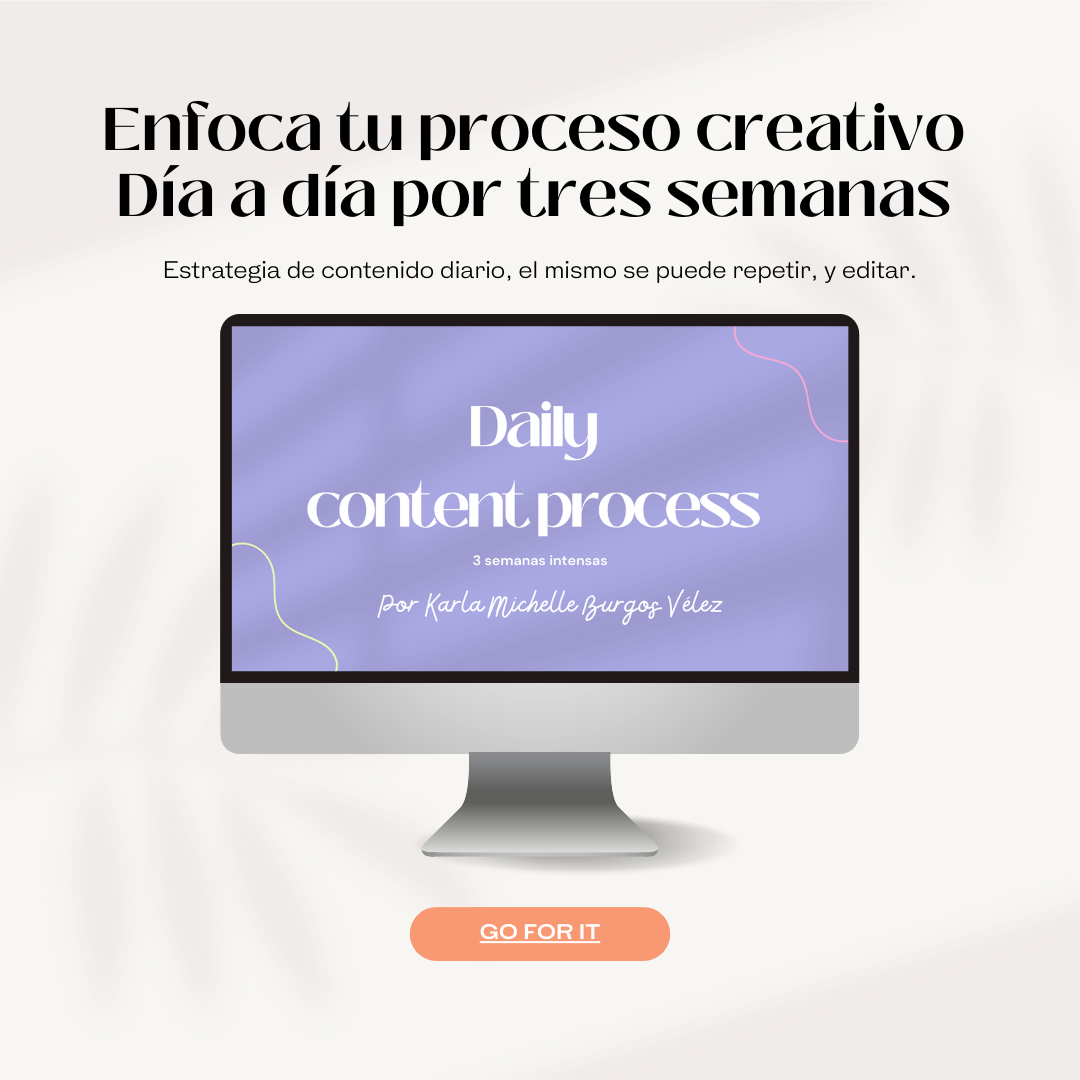 Daily Content Process - Karla | Hotmart