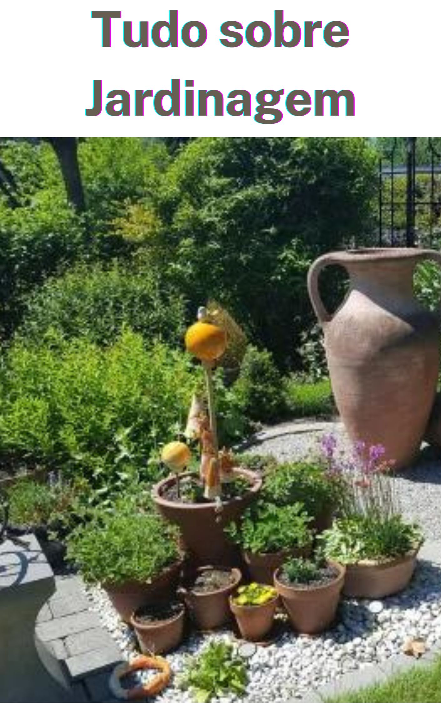 "Tudo sobre Jardinagem: Guia Completo para Cultivar um Jardim Deslu...