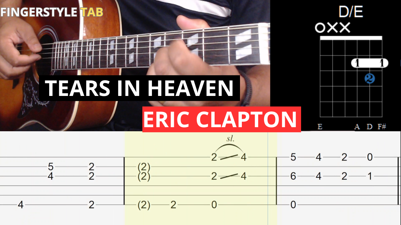 Tears In Heaven - Fingerstyle - Josué Elias Prudenciano | Hotmart