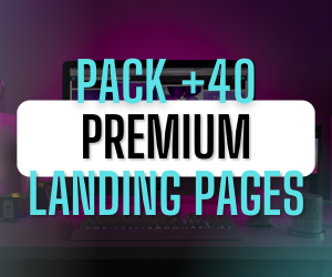 PACK +40 Premium Landing Pages