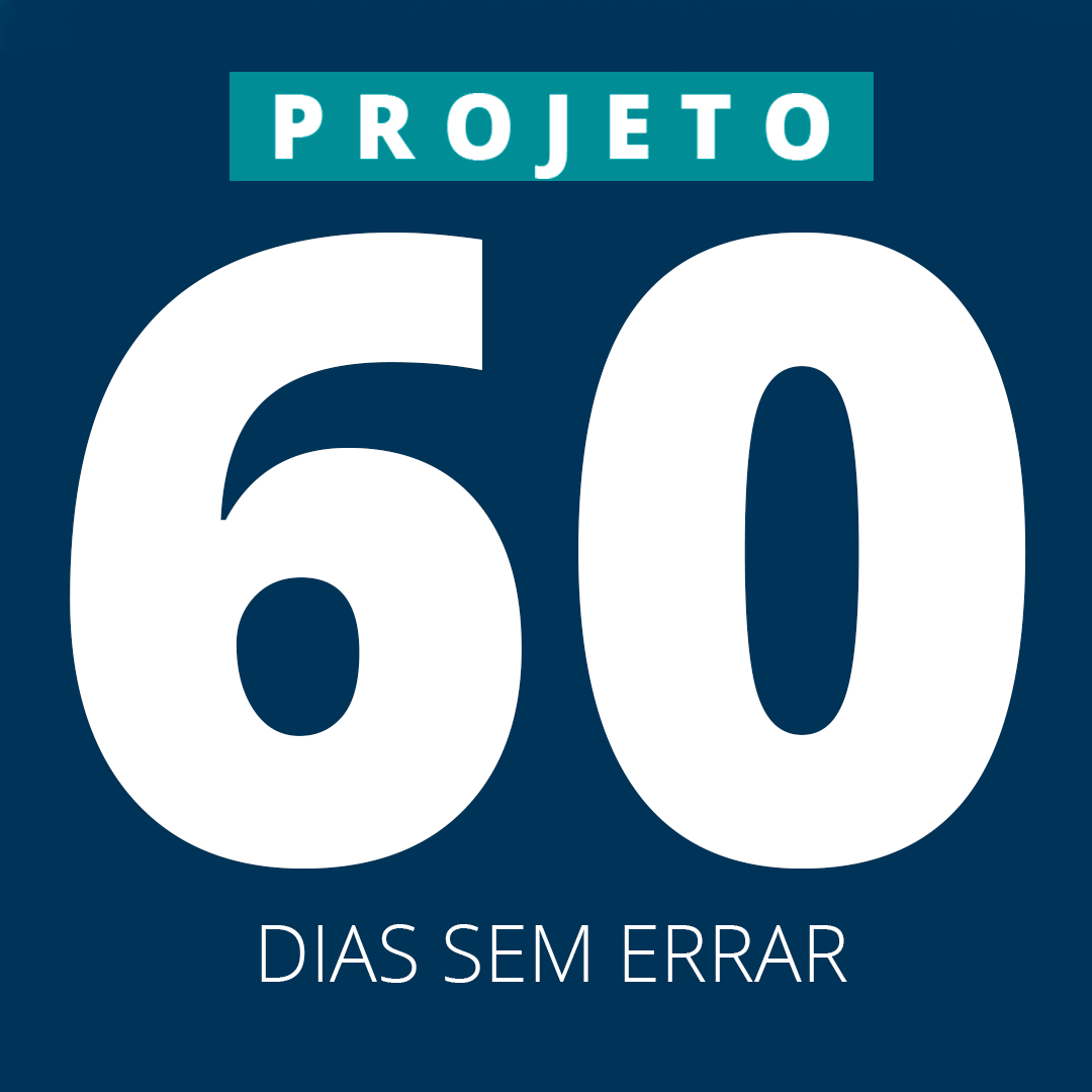 Projeto 60 Dias Sem Errar - Larissa Caroline Bufalo | Hotmart