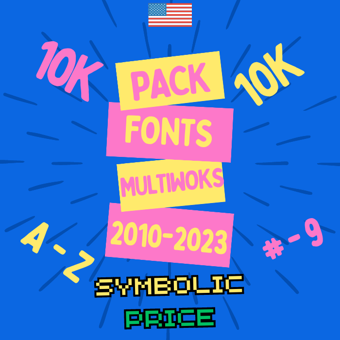 SUPER PACK 10K FONT 2010-2023