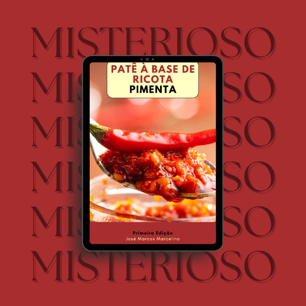 E-book: Patê à Base de Ricota | Pimenta 🌶 - José Marcos Marcelino ...