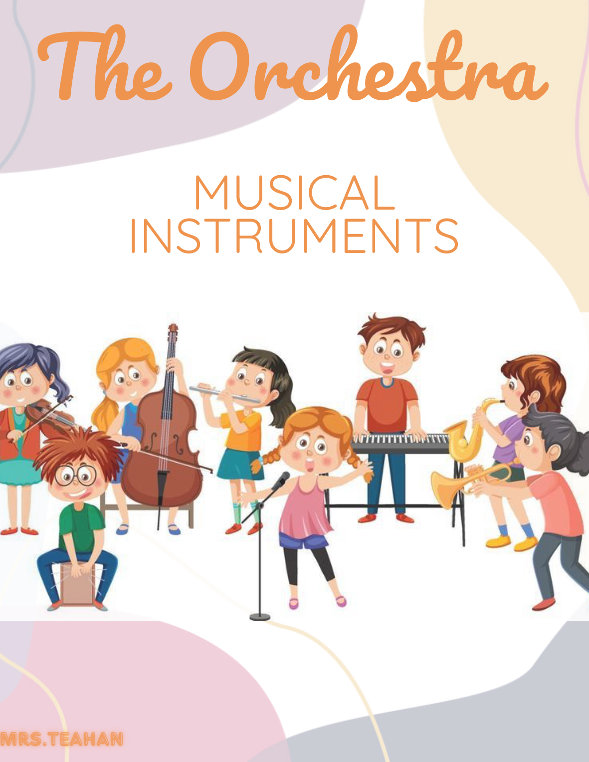 The orchestra- pre-k workbook volume 4