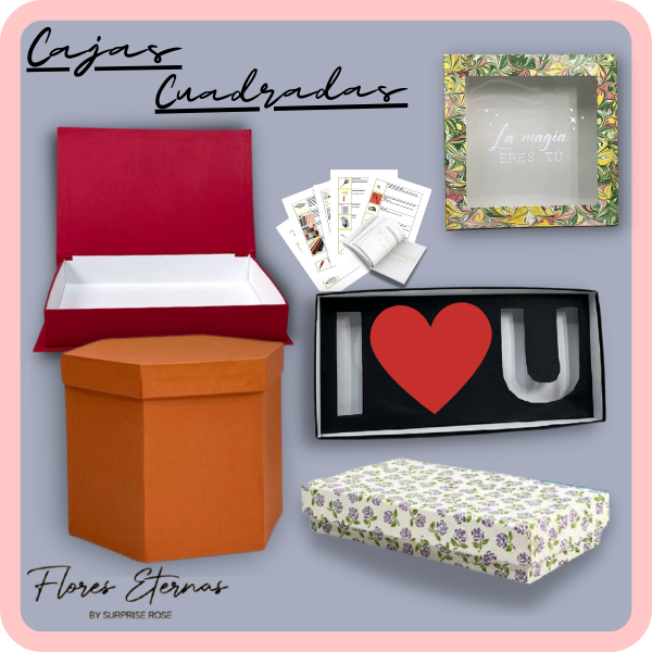 Cajas Cuadradas By Surprise Roses - Leidy Pinto | Hotmart
