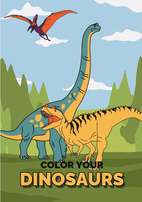 Color your dinosaurs - nelsy soto | Hotmart