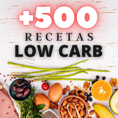 +500 RECETAS LOW CARB FÁCILES