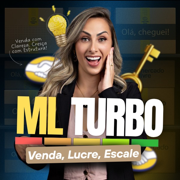 ML TURBO: Venda, Lucre, Escale - Fabíola Carvalho | Hotmart