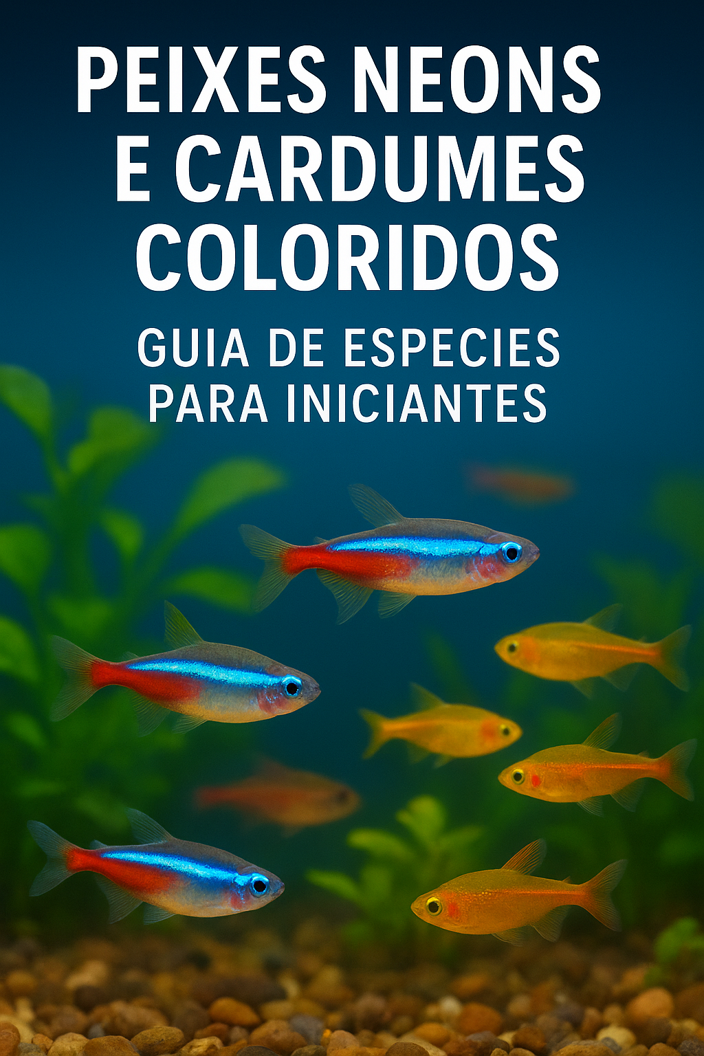 Peixes Neons e Cardumes Coloridos: Guia de Espécies para Iniciantes...