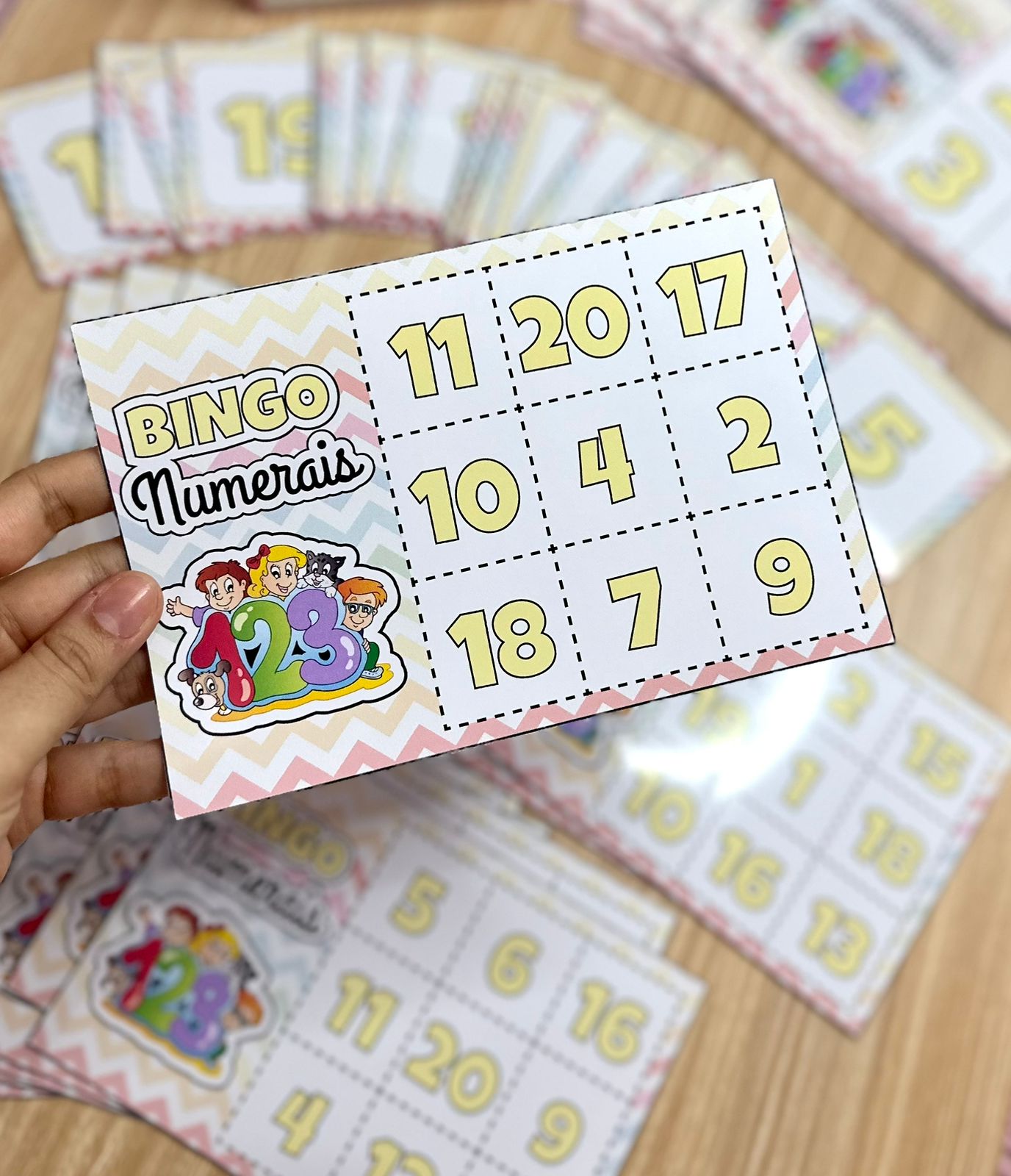 BINGO DOS NUMERAIS - LABIRINTO DA EDUCAÇÃO | Hotmart