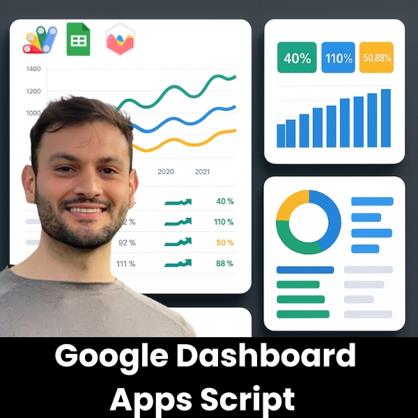 Google Dashboard em App Script - HTML Mobile e Desktop