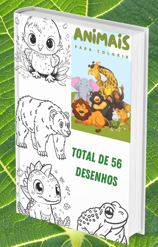 Pintando o Mundo Animal - Maria Regina Ferreira da Silva | Hotmart