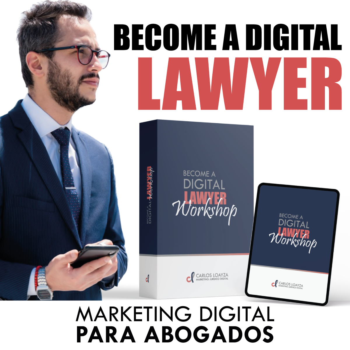 Workshop: Become a Digital Lawyer - Carlos Loayza | Hotmart