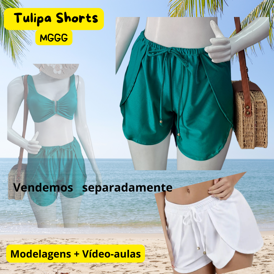 Molde Tulipa Shorts (do conjunto Tuipa) - Gisele iachel | Hotmart