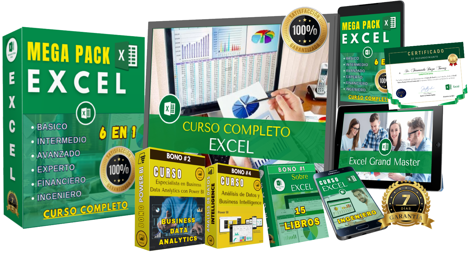 Mega Pack de Excel