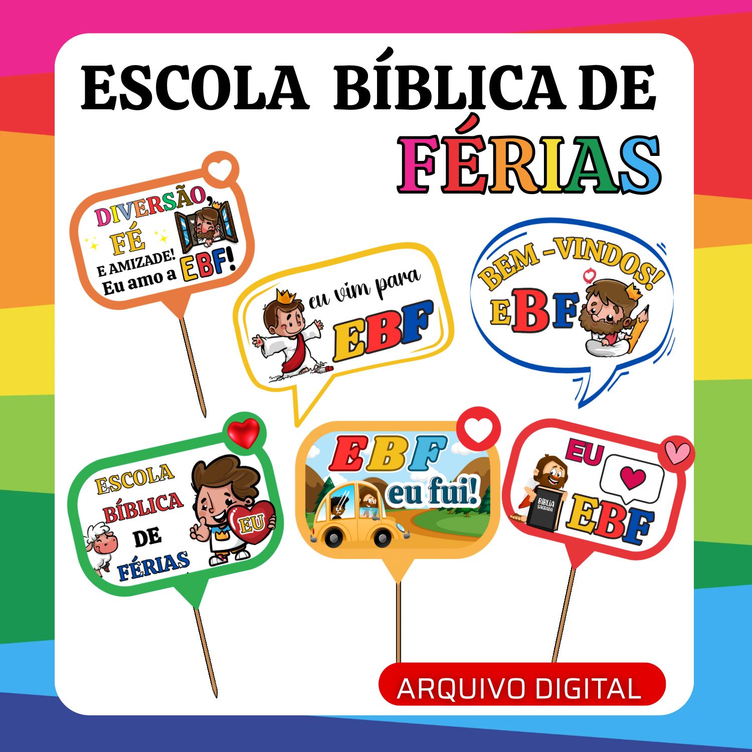 EBF - Placas Lindas para ebf, para fotos RECANTO DO SABER INFANTIL...