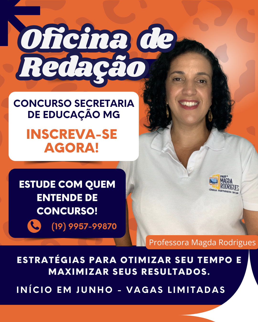 Oficina de Redação - SEE MG - Magda Rodrigues | Hotmart