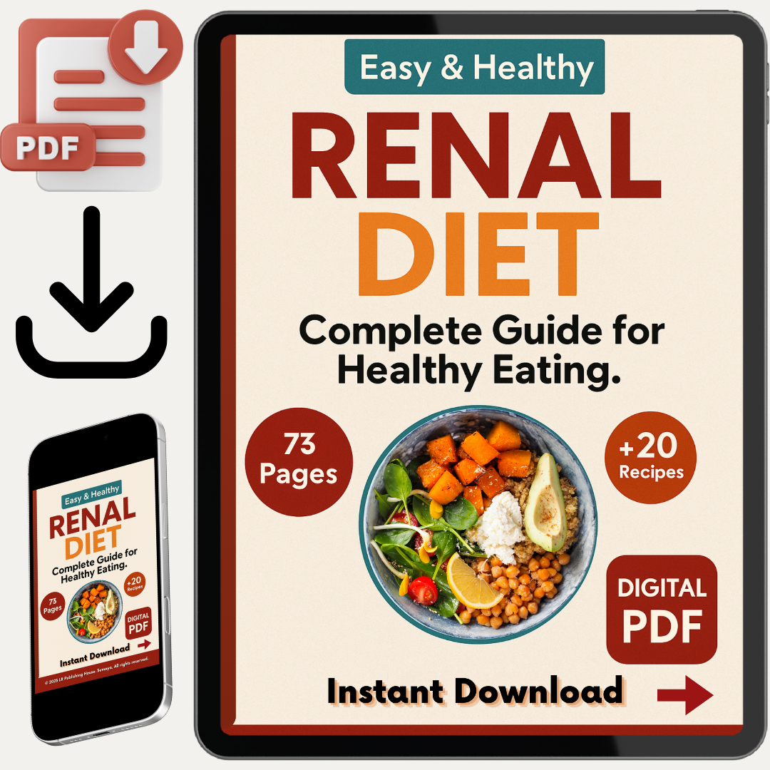 "The Renal Diet Guide: 20 Recipes to Support Kidney Health"