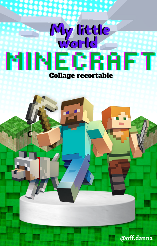MINECRAFT COLLAGE RECORTABLE (cutout images) - Dayanna Coaquira | H...