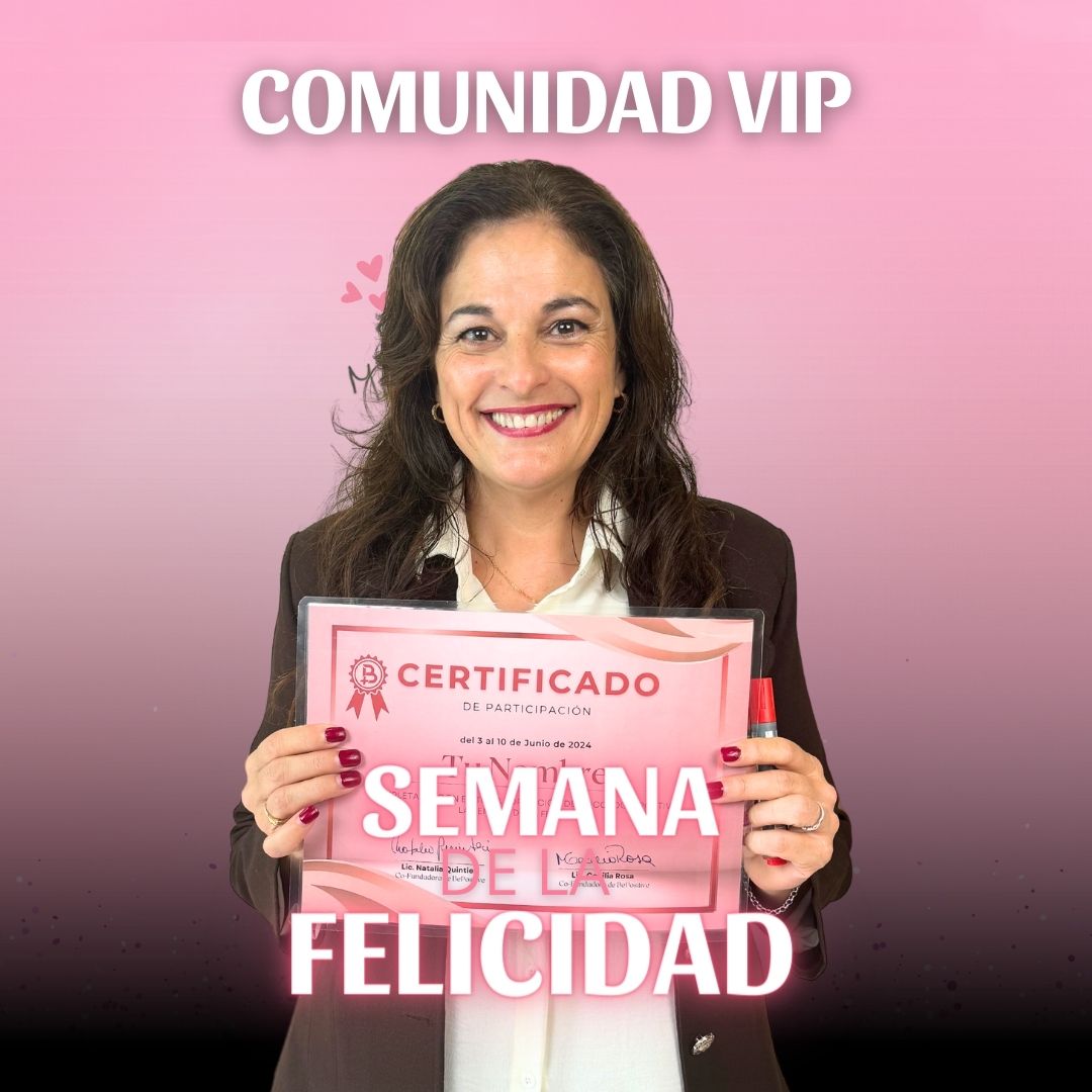 Acceso a Comunidad VIP: Semana de la Felicidad - Maria Cecilia Ros...