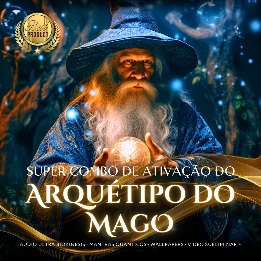 Super Combo de Ativação Arquétipo do Mago - Segredo Quântico | Hotmart