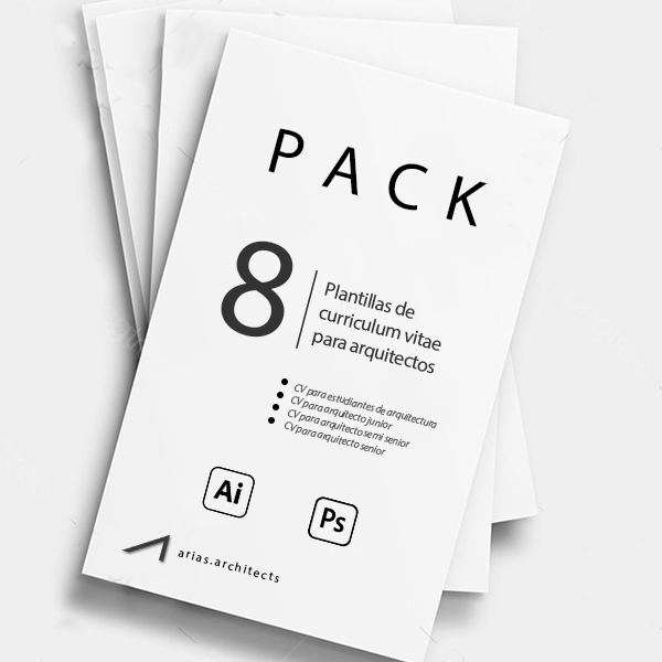 PACK de Curriculum vitae para arquitectos - arias.architects | Hotmart