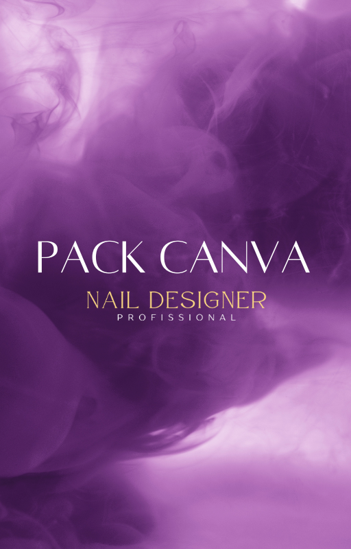 Pack editável Canva Nail Designer
