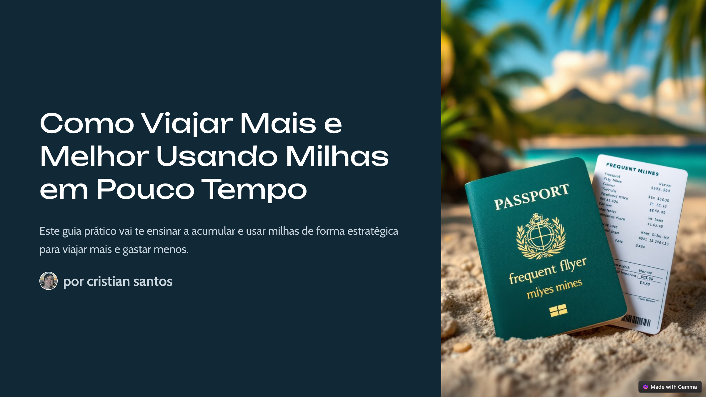Como Viajar Mais e Melhor Usando Milhas em Pouco Tempo