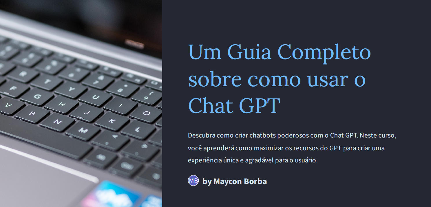 Guia para ChatGPT - Maycon Alexssander Borba | Hotmart