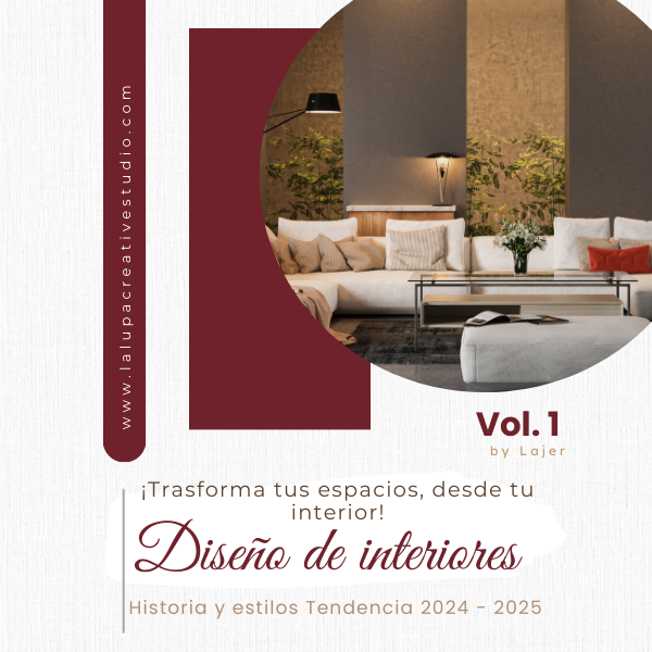 Diseño de Interiores "Transforma tus espacios, desde tu interior" V...