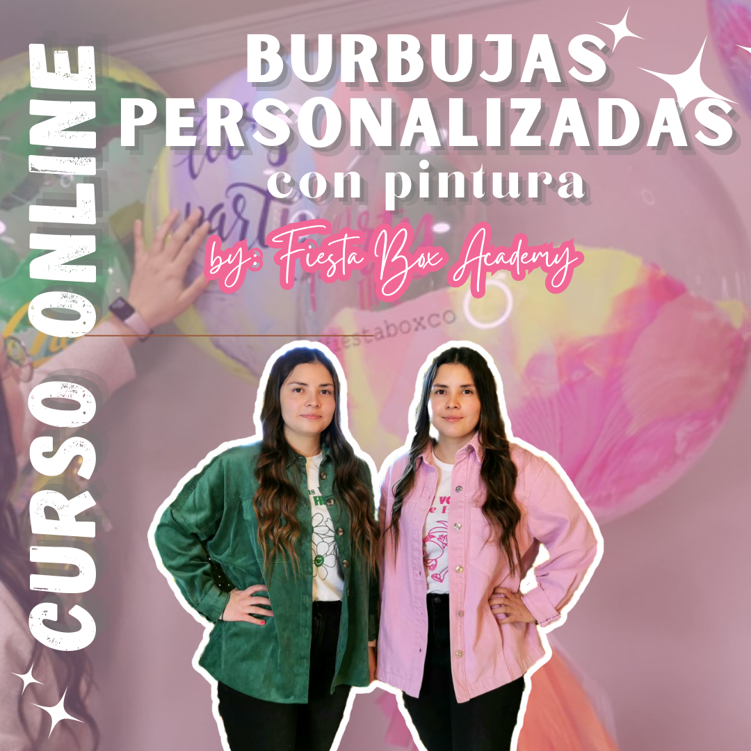 Curso de globos burbuja pintados personalizados