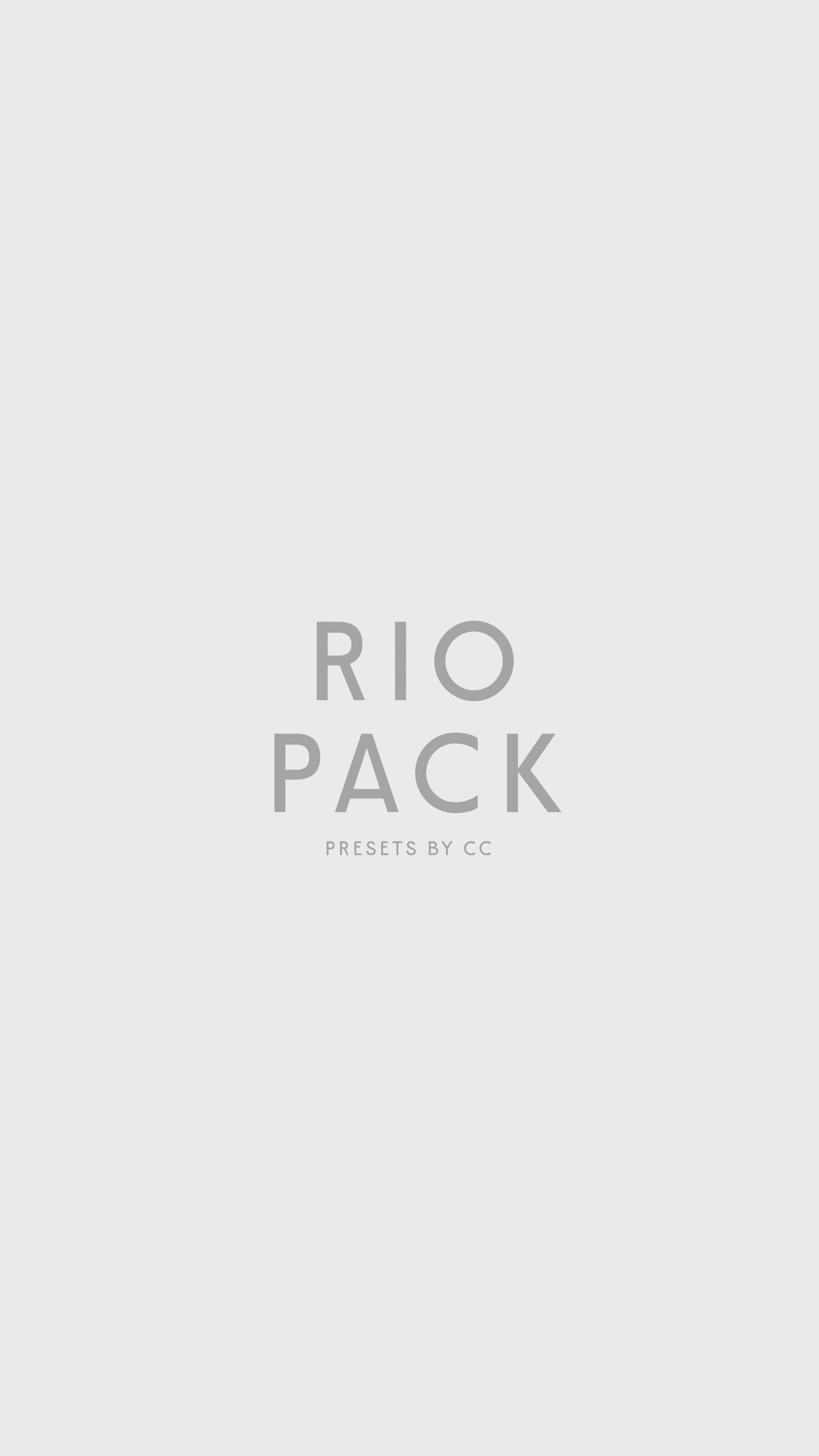 RIO PACK by CC