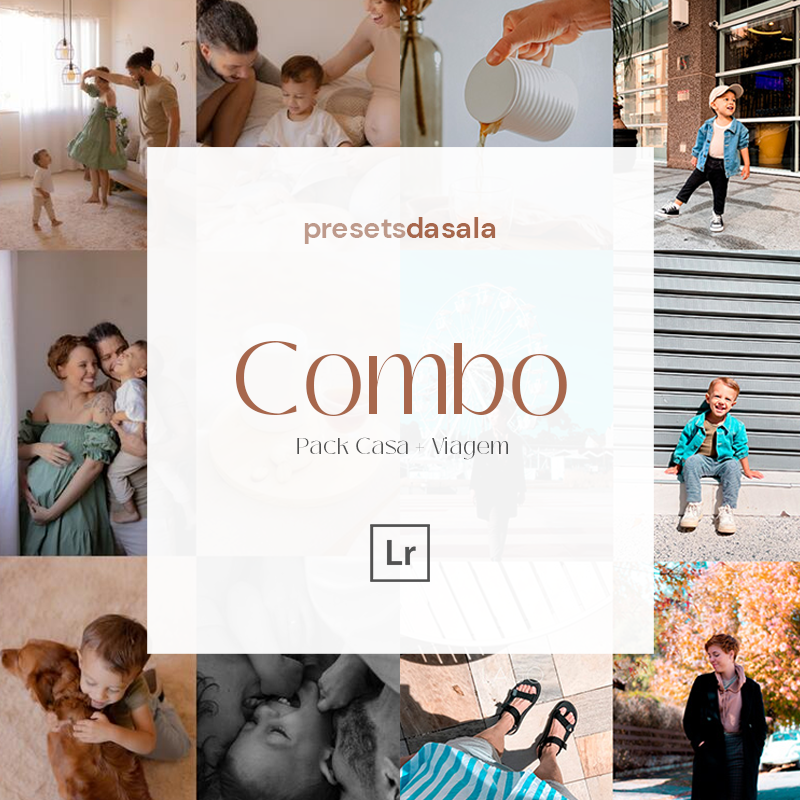 Combo: Presets da Sala (Pack Casa + Viagem)