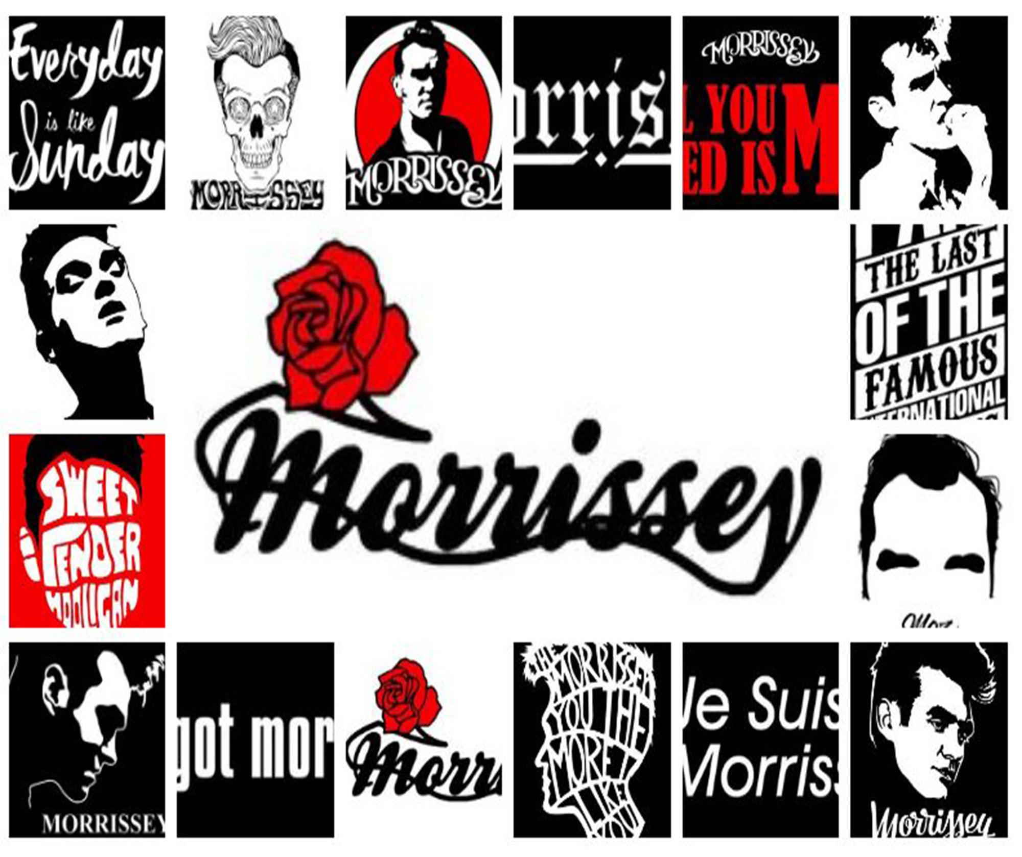 Morrissey 16 Vector Pack SVG EPS DXF PDF STUDIO3 JPG PREVIEWS