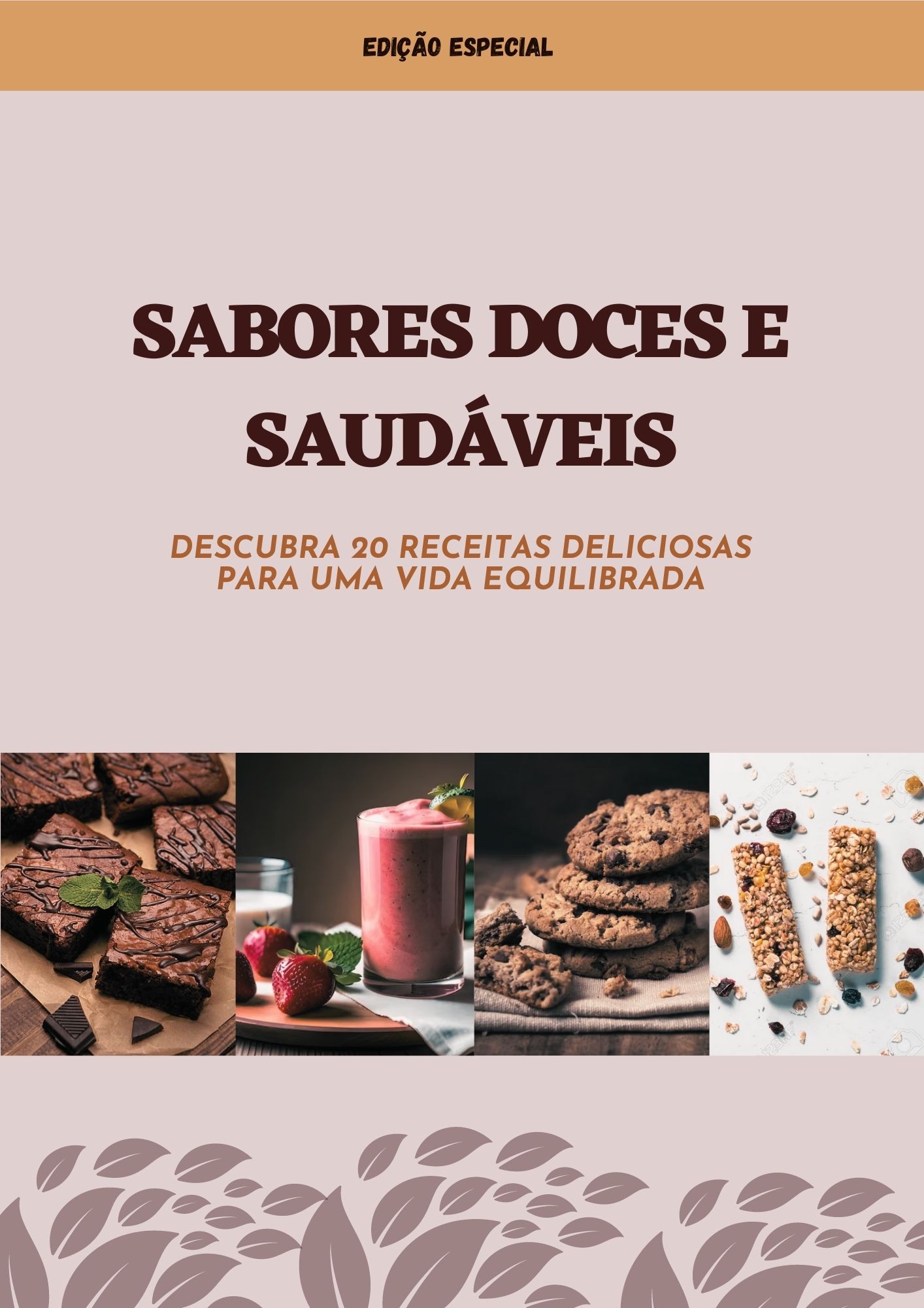 SABORES DOCES E SAUDÁVEIS: DESCUBRA 20 RECEITAS DELICIOSAS PARA UMA...