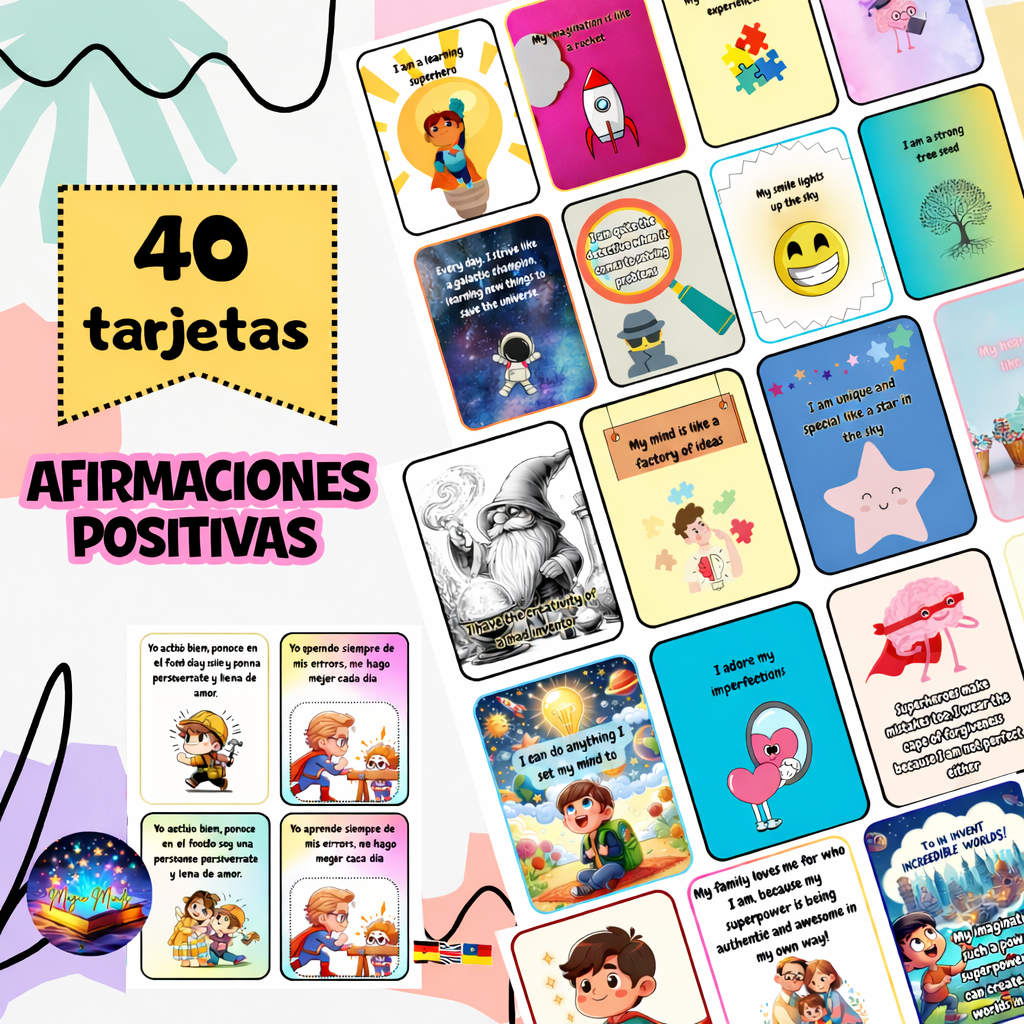 40 Tarjetas Afirmativas - María Victoria Martín Zorrilla | Hotmart