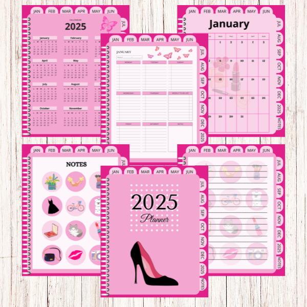 Digital Planner 2025 - English - Kathy V | Hotmart