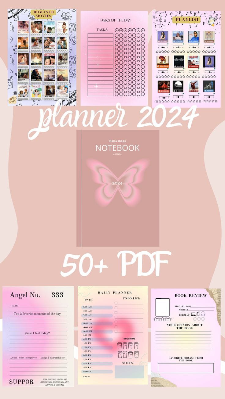 Planner 2024/ diary 2024/ Journal 2024