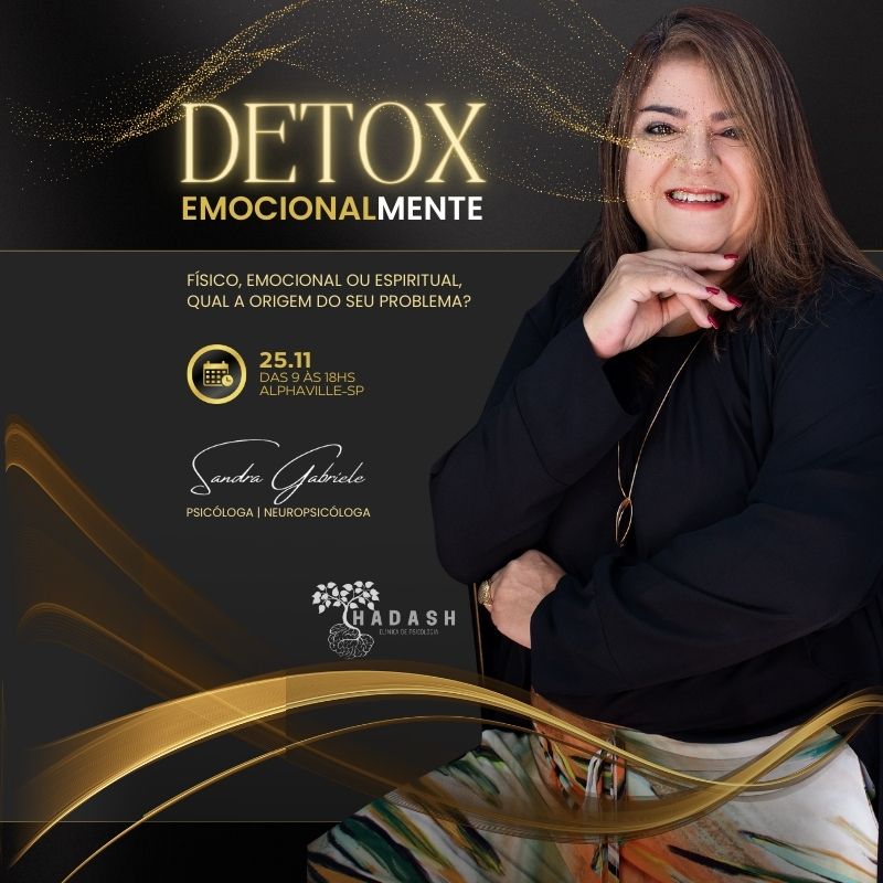 DETOX EMOCIONALMENTE - Sandra Gabriele Oliveira | Hotmart