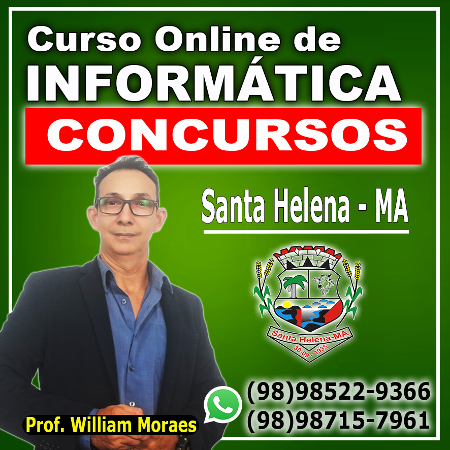 Informatica para o Concurso de Santa Helena - MA