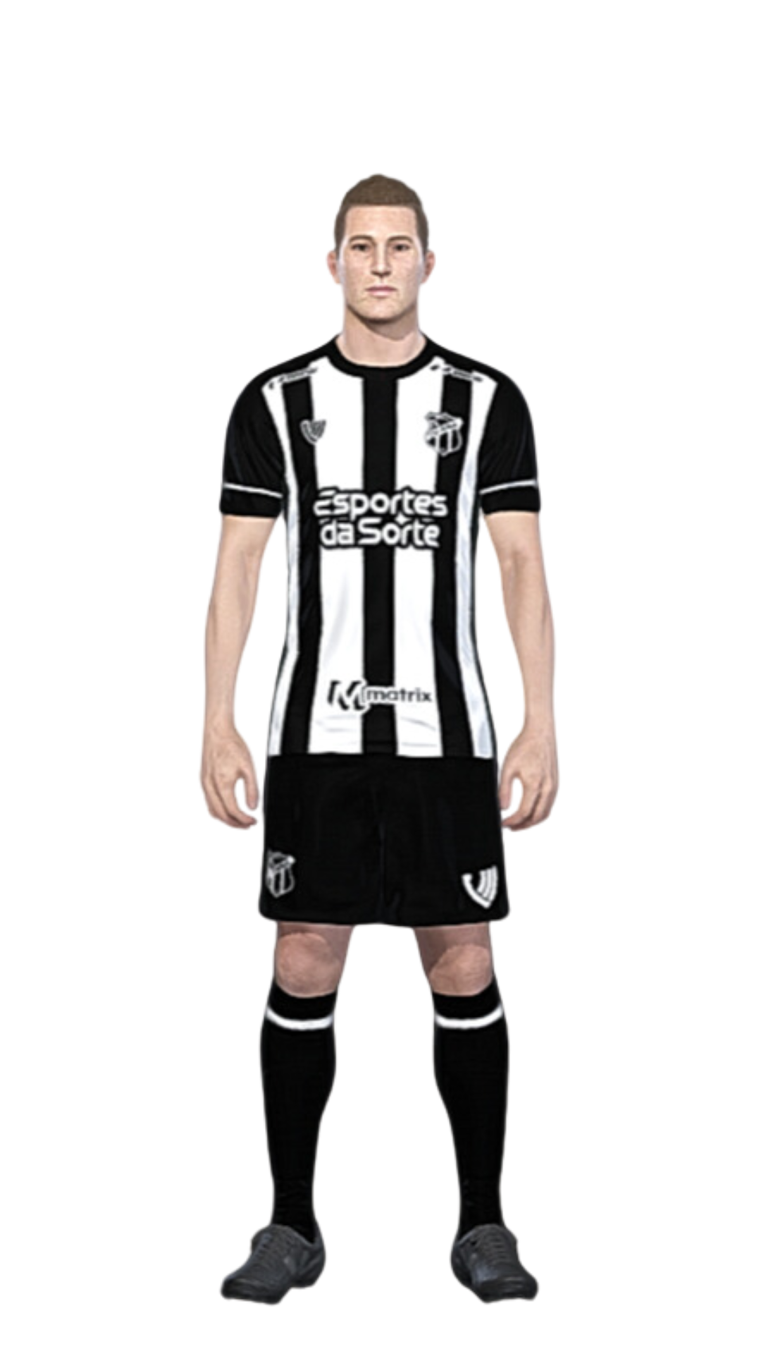 Ceará Kit do uniforme 24/25 para PES2018 Ps3 - Felipe Douglas | Hot...