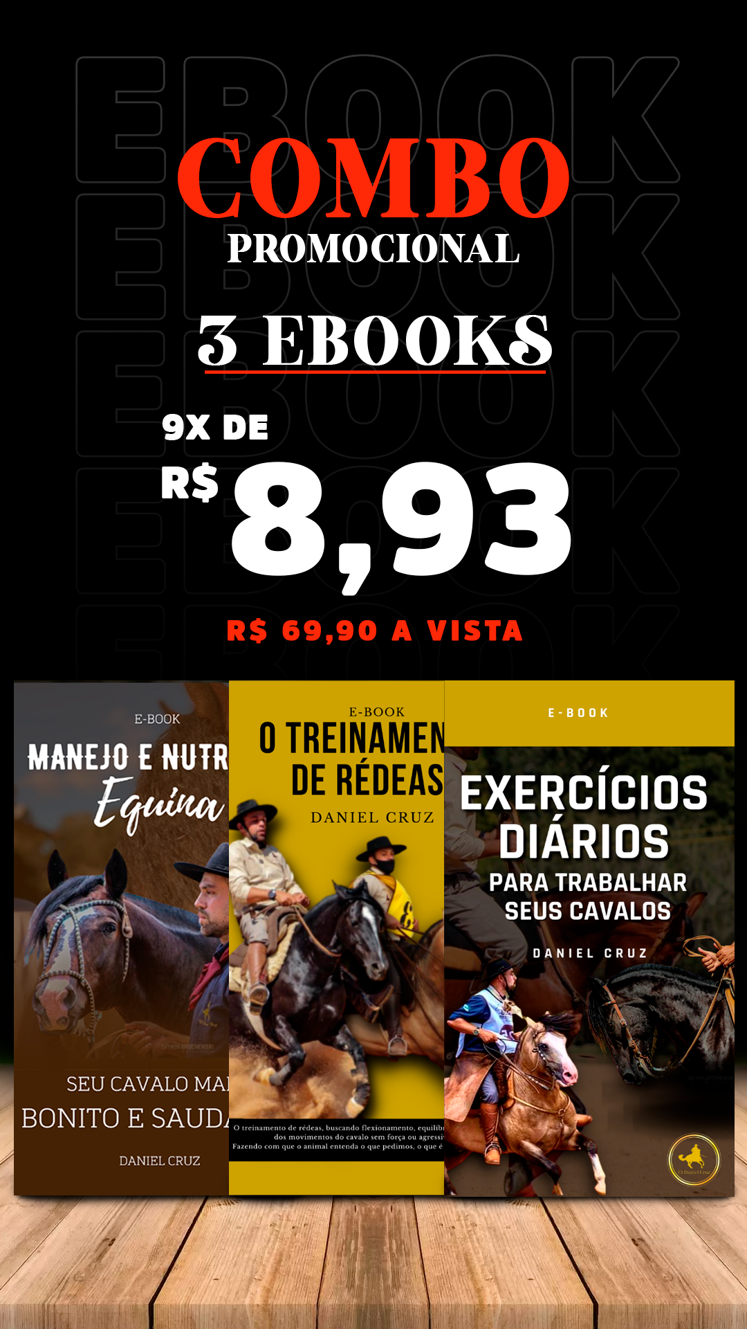Combo Promocional dos 3 E-BOOKS - Daniel Alexandre Saldanha da Cruz...