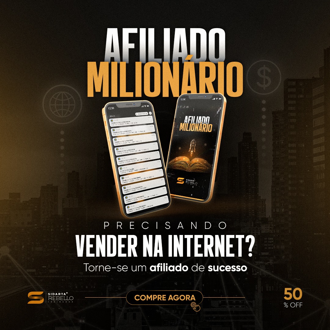 Método Afiliado Milionário - Sidarta Rebello | Hotmart