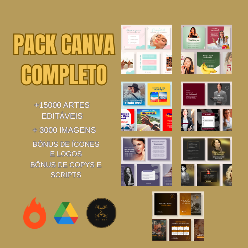 Pack Canva Completo + Bônus Exclusivos