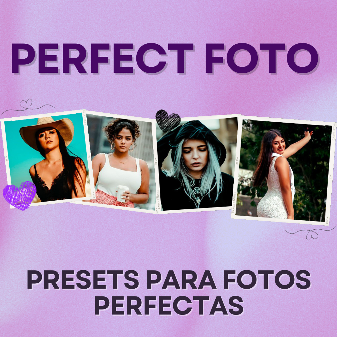 Perfect Fotos 1700 Presets para fotos perfectas - Nalleds Assis