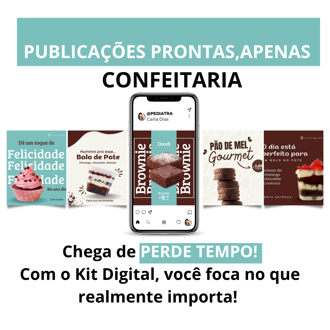 Pack confeitaria Brasil
