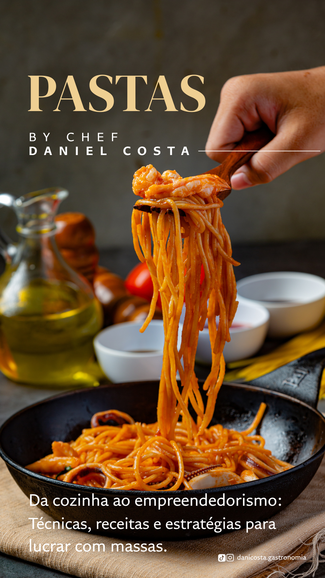 Pastas By Chef Daniel Costa - Ebook - Daniel Costa | Hotmart